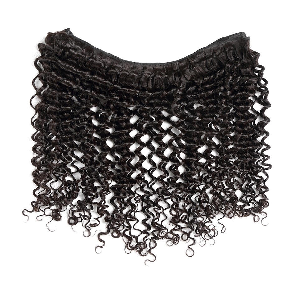 Peruvian Deep Wave Curly Hair Weave Bundles 100% Human Hair Weaving ...